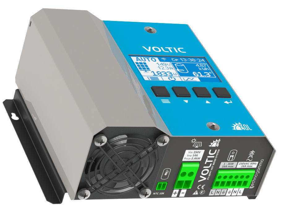 Контролер за загряване на вода от фотоволтаични панели Voltic | ЕМДЕ Солар